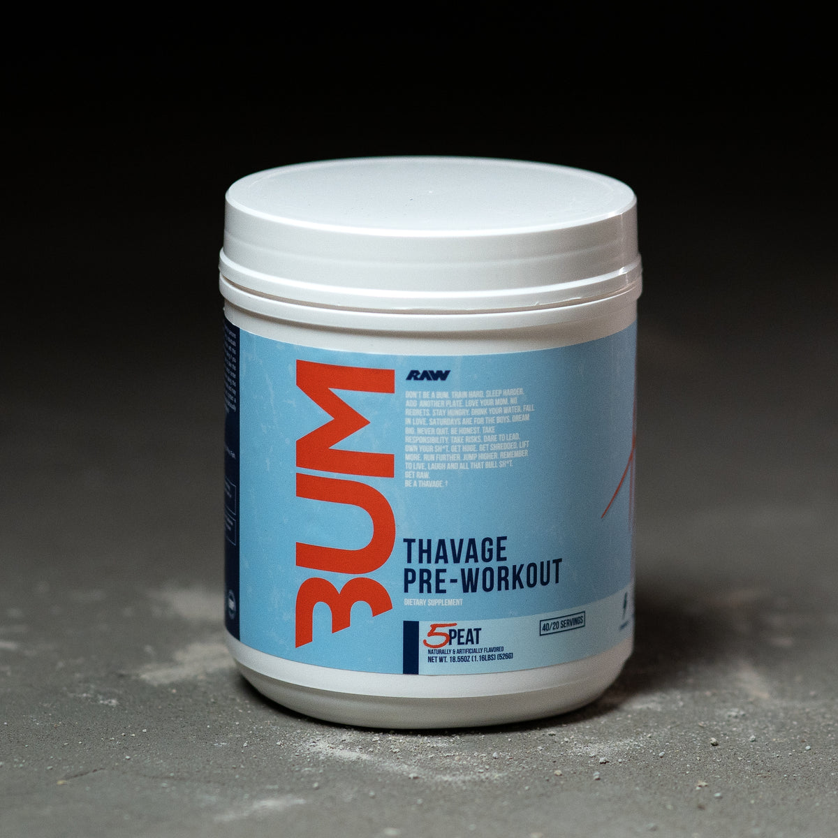 CBUM Series Thavage Pre-Workout Supplement – Get Raw Nutrition Mexico